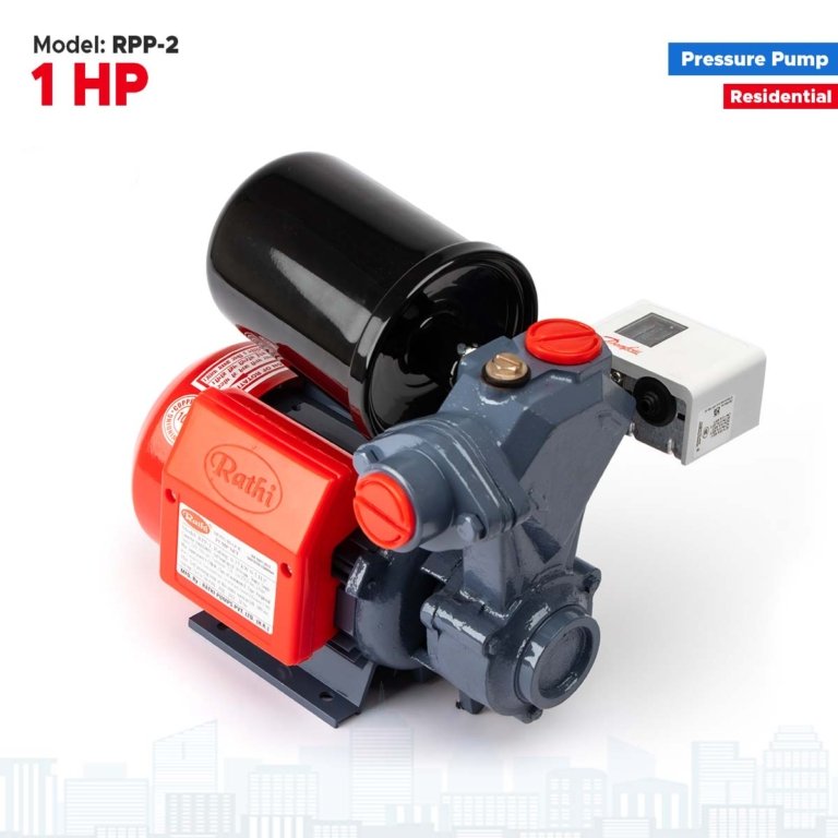 Rathi Pumps 1HP Pump With Slow Speed High Suction Motor | Best Pump ...